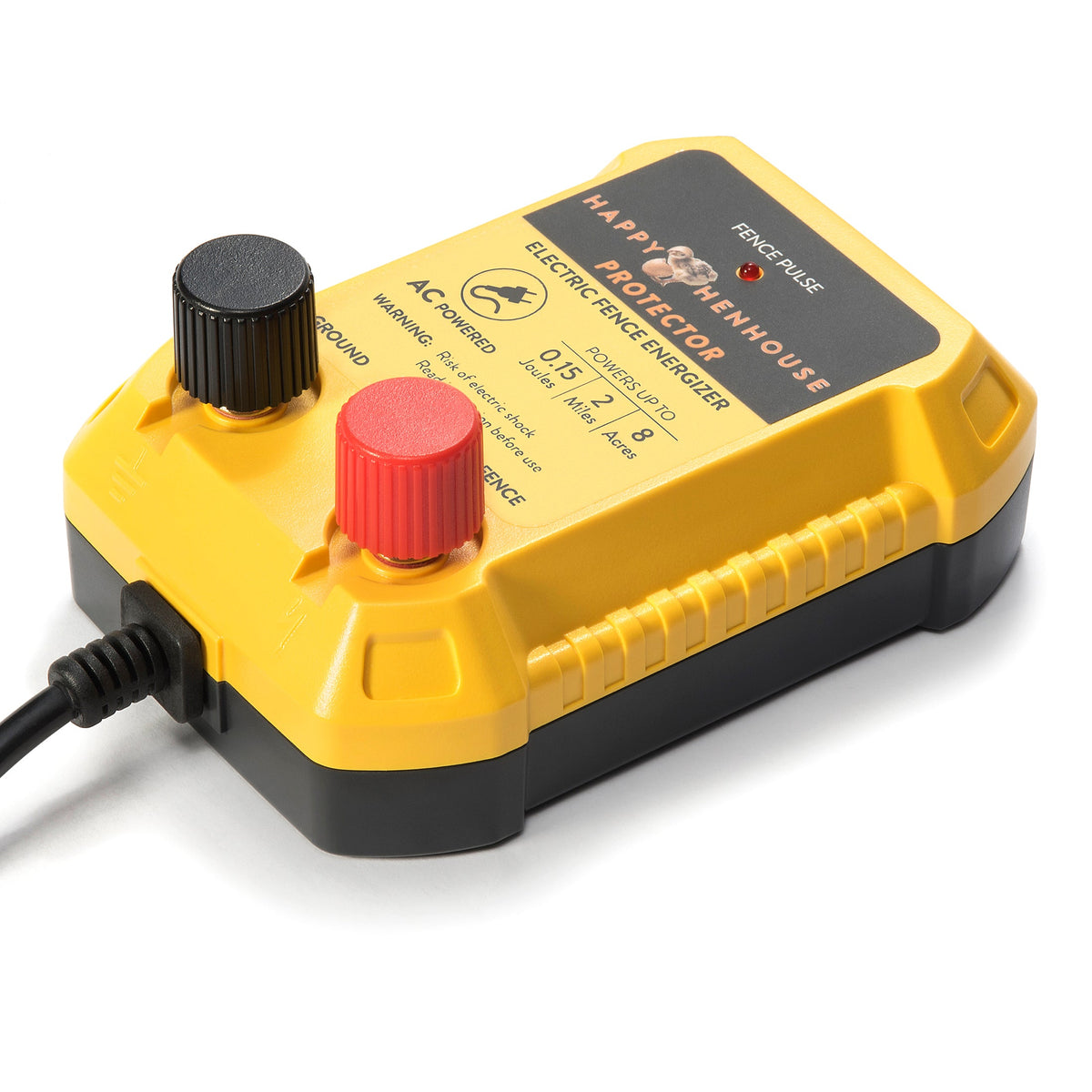 Electric Fence Charger | Energizer for Wire, Poultry Netting, Goats, C ...